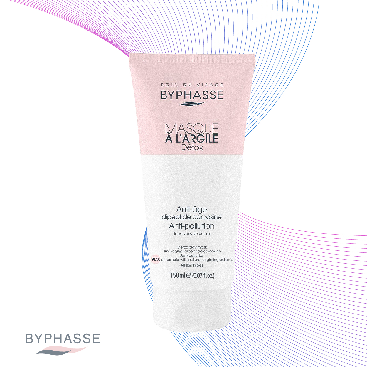 MASCARILLA FACIAL DETOX BYPHASSE – Idealparati