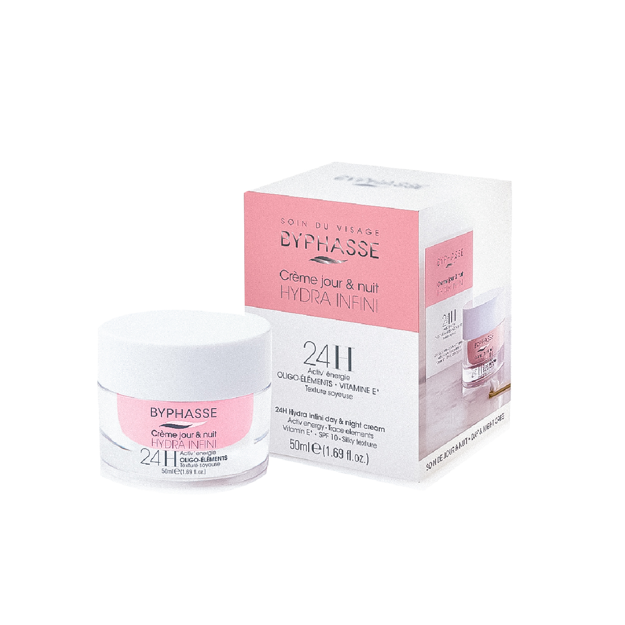 CREMA HIDRATANTE 24 HORAS BYPHASSE - IDEALPARATI