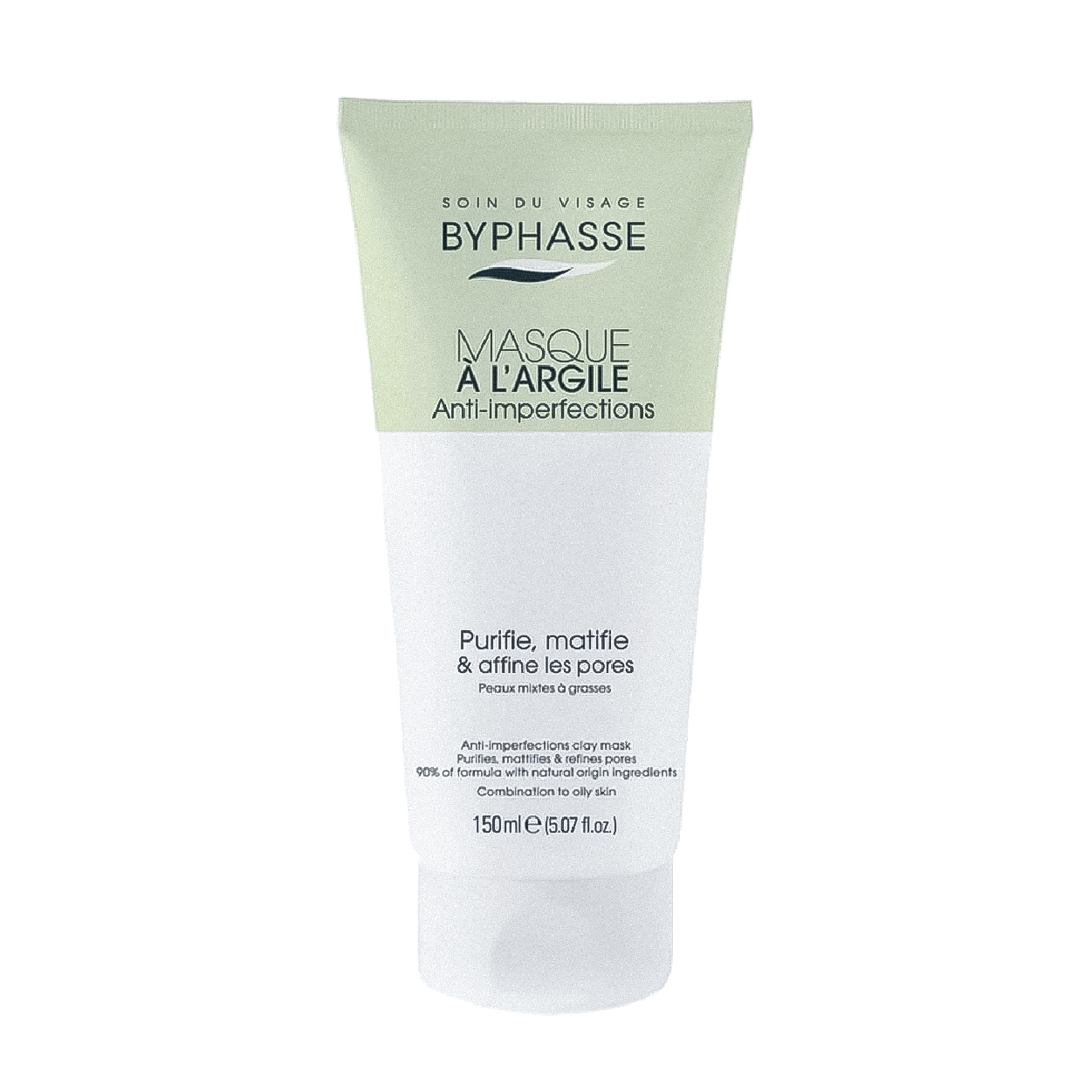 MASCARILLA DE ARCILLA ANTI-IMPERFECCIONES BYPHASSE - IDEALPARATI
